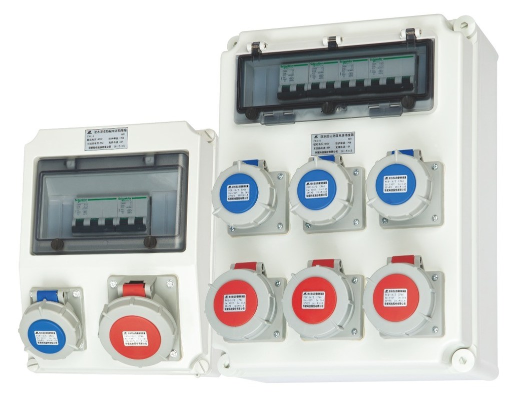 FXX Series IP66 Weatherproof Industrial Power Socket Box Outdoor 16A ...